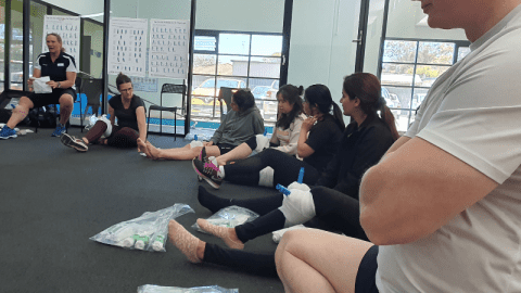 First aid training as a team | Miami Physiotherapy